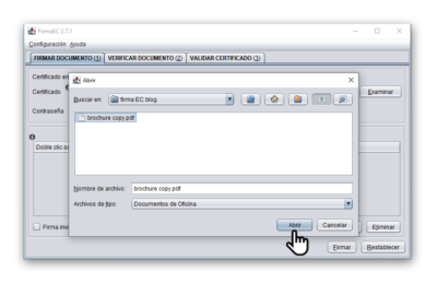 ¿Cómo firmar digitalmente un PDF mediante FirmaEC? - Tu Facturero
